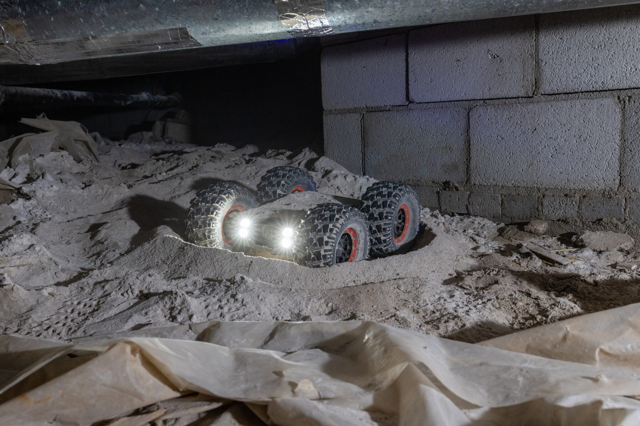 Wombat Crawlspace Inspection Crawler | Small Camera Robot