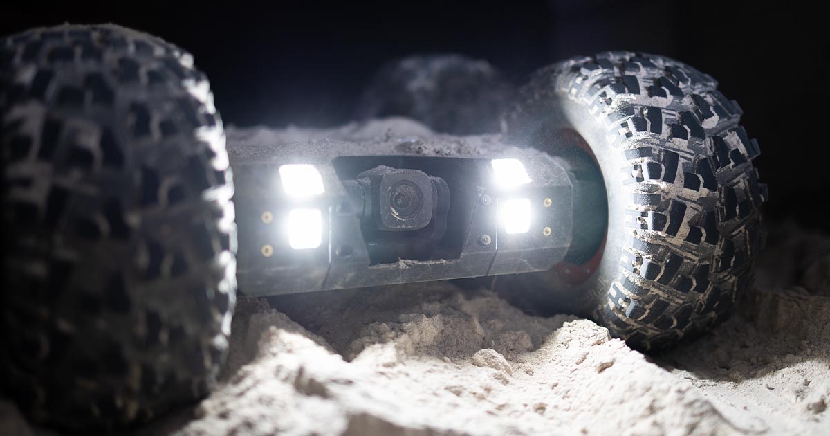 Wombat Crawlspace Inspection Crawler | Small Camera Robot